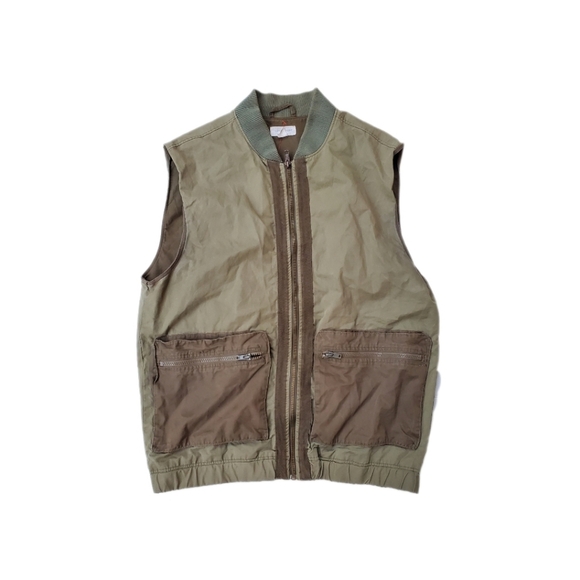 Sun + Stone | Jackets & Coats | Sunstone Utility Vest Brat Green | Poshmark